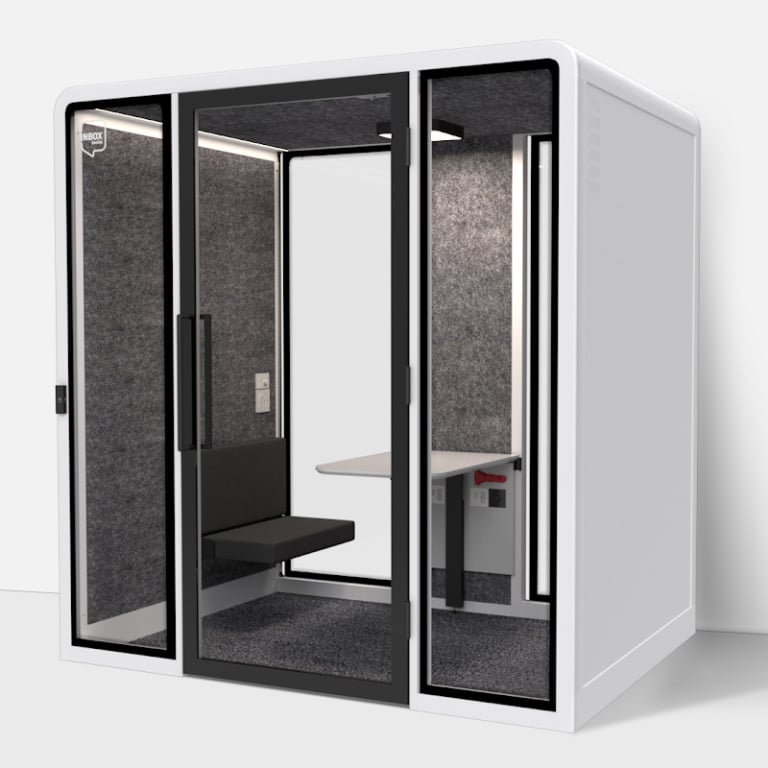 ADA Office Booth Quad • atWork Office Furniture Canada